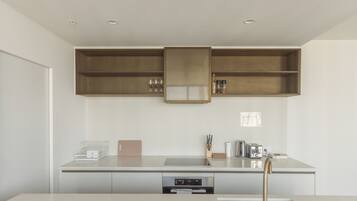 Apartamento de Luxo, Vista para a cidade | Cozinha privada
