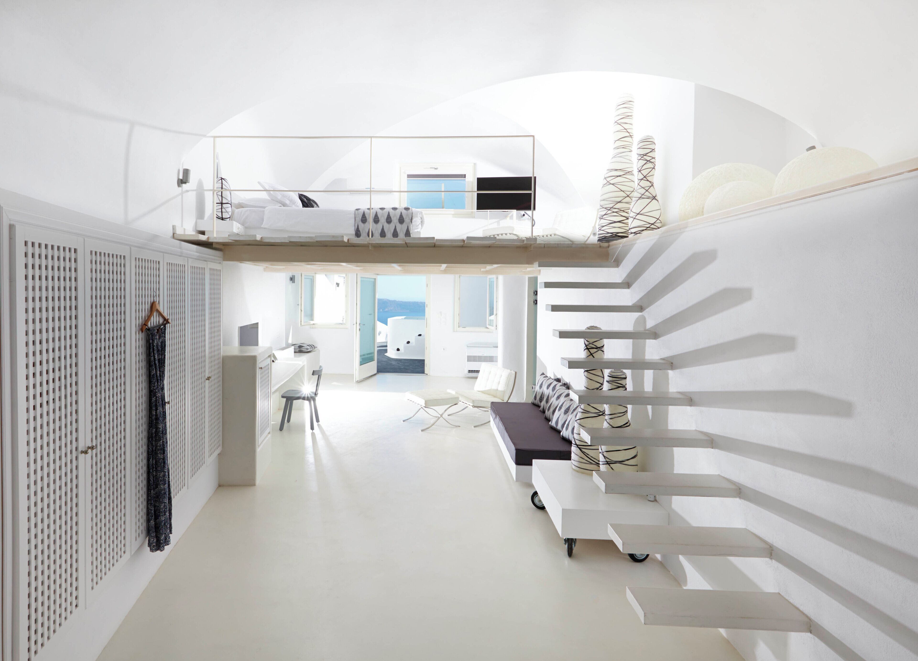 Villa de Luxo, vista para o mar | Secretária, ferro/tábua de engomar, Wi-fi grátis 