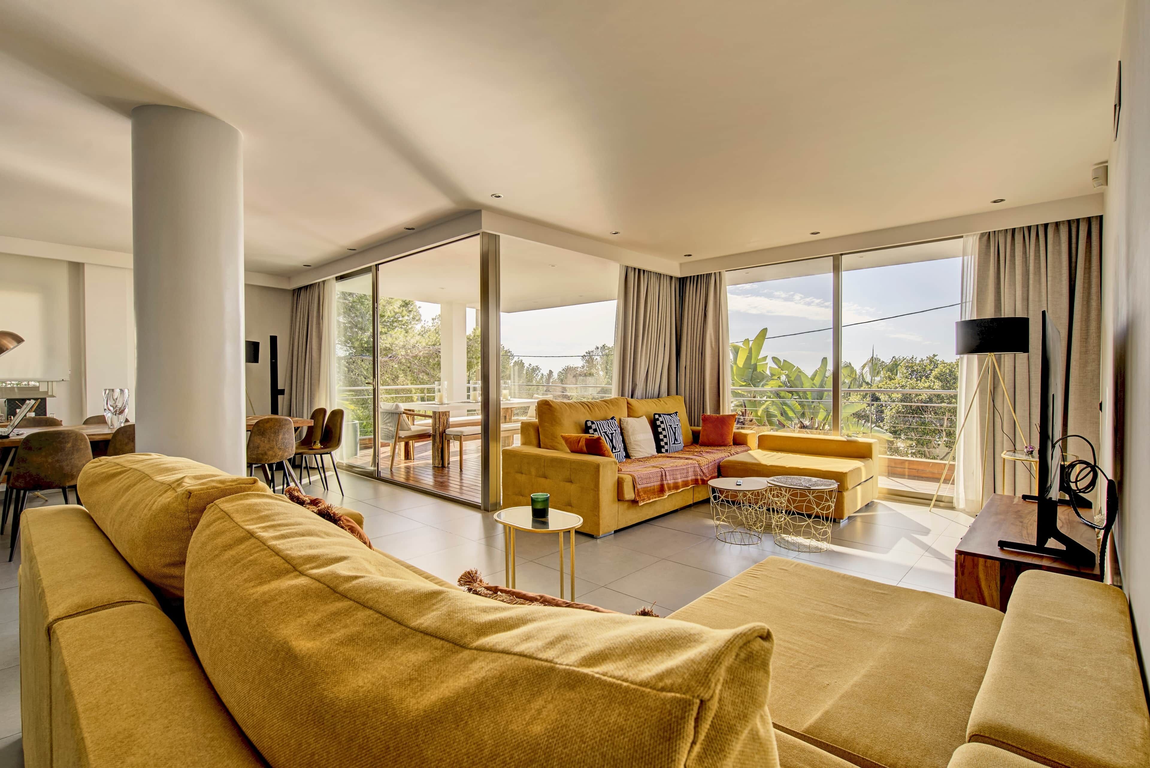 Talamanca Villa 3 Chambres Ensuite, Jolie Vue Mer - Ibiza, IB, Espagne