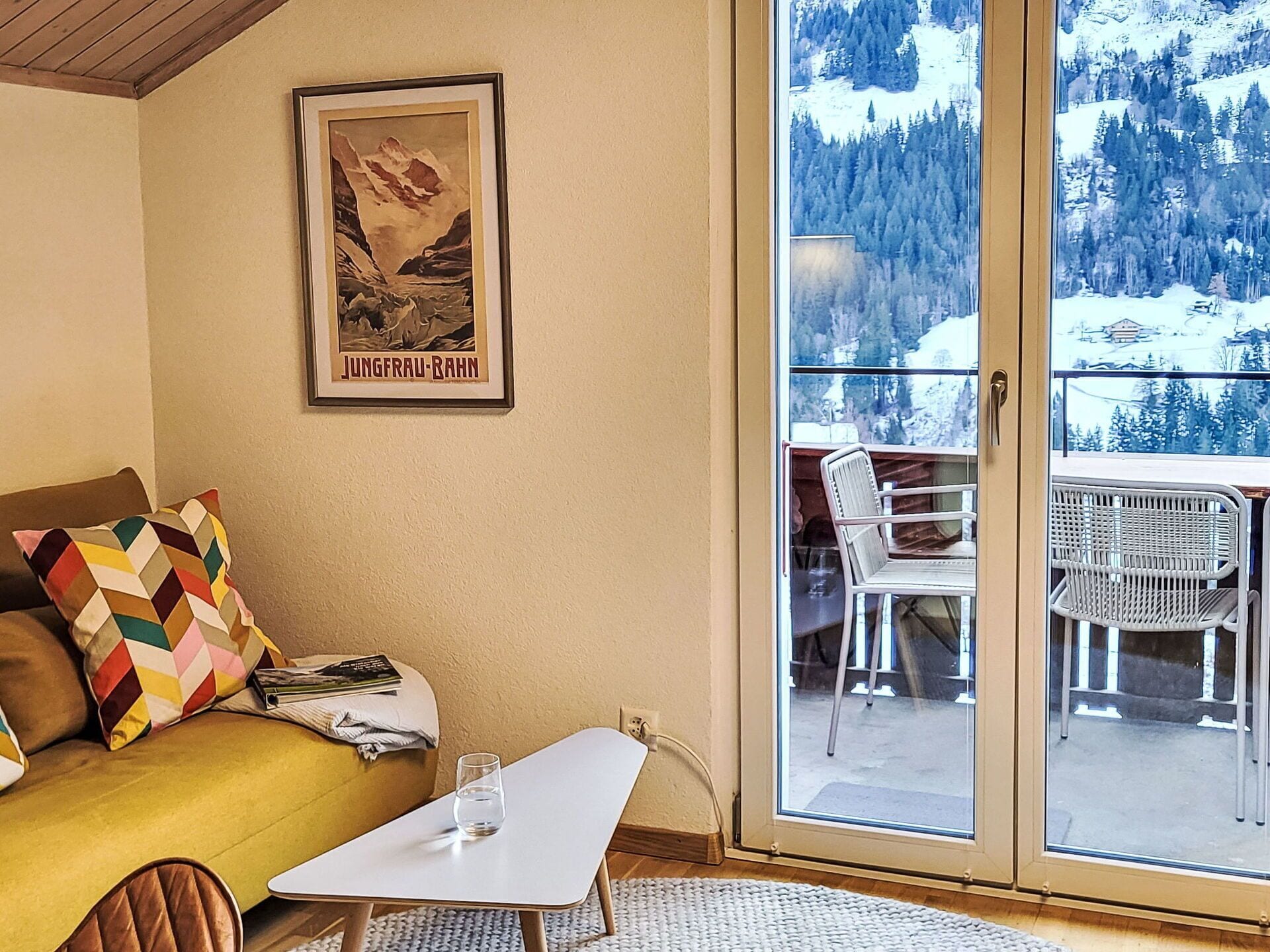 Beautiful Apartment For 3 Guests With Wifi, Tv, Balcony And Panoramic View - Grindelwald