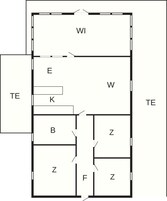 Casa | Planta do andar
