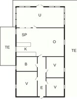 Casa | Planta do andar