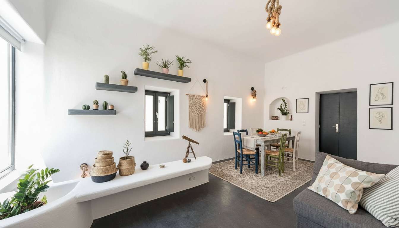 Dionysos Wine Authentic Stay 2 Bd Santorini Home - 산토리니 섬