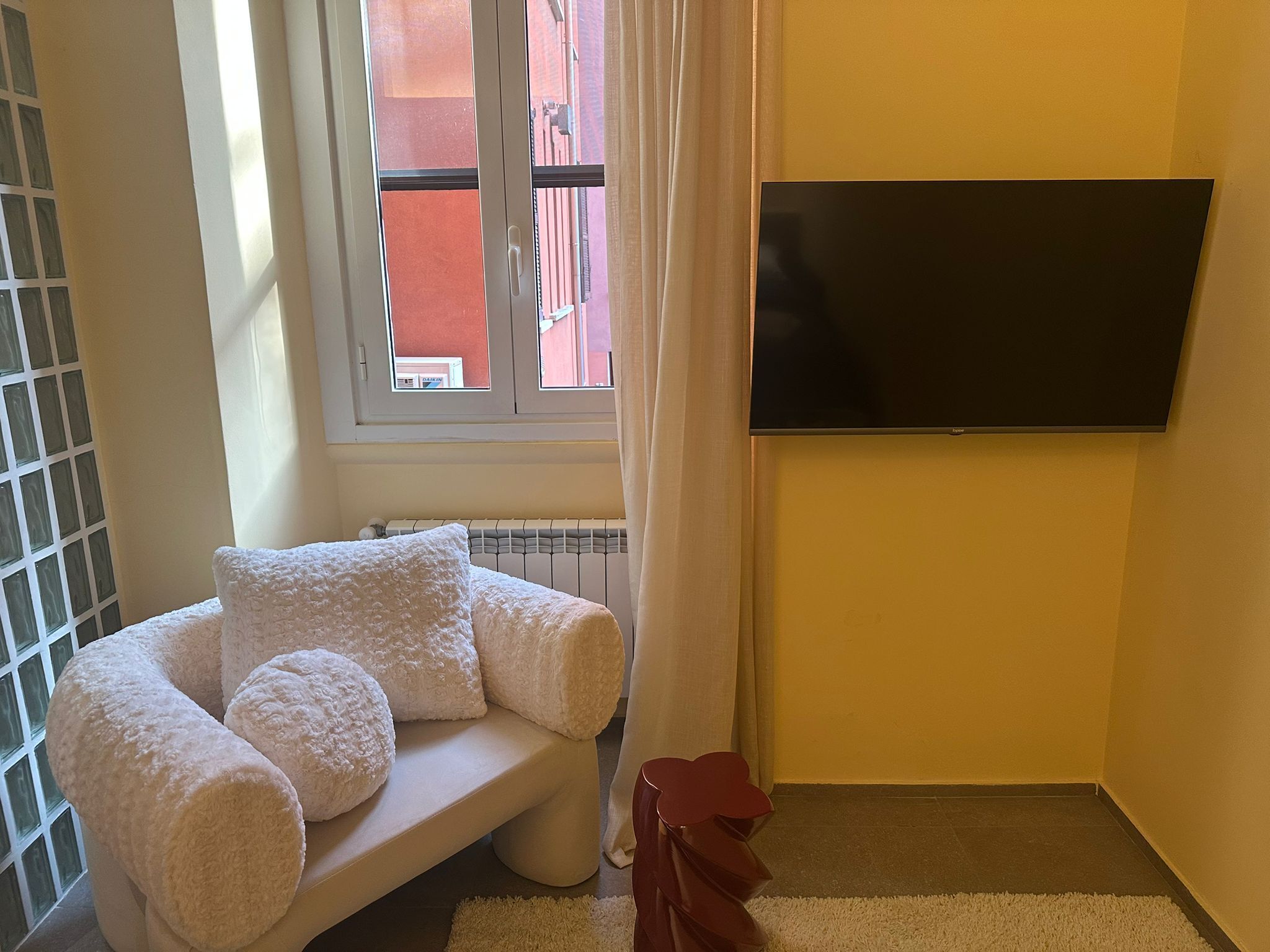 Apartamento (1 Bedroom) | 1 quarto, roupa de cama fornecida 
