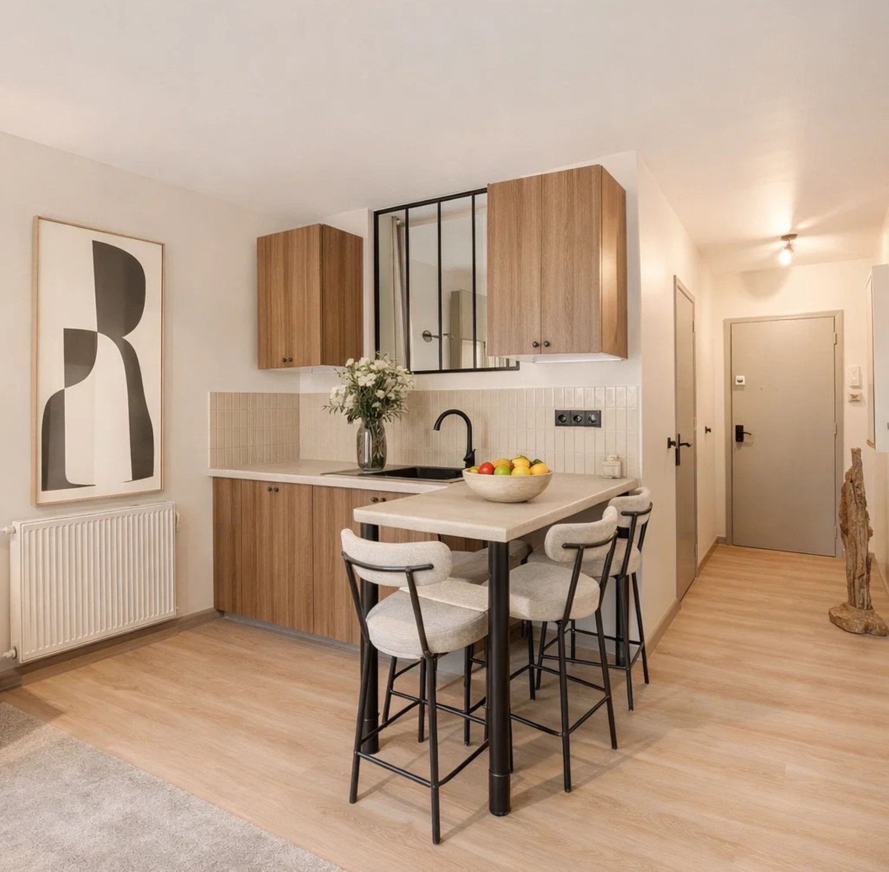 Apartamento, Vista para a cidade | Sala de estar