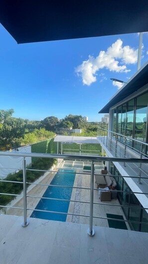 Apartamento, 3 quartos | Terrenos do alojamento