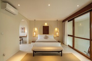 Villa Premium, pátio, vista para o jardim | Internet com fios grátis 