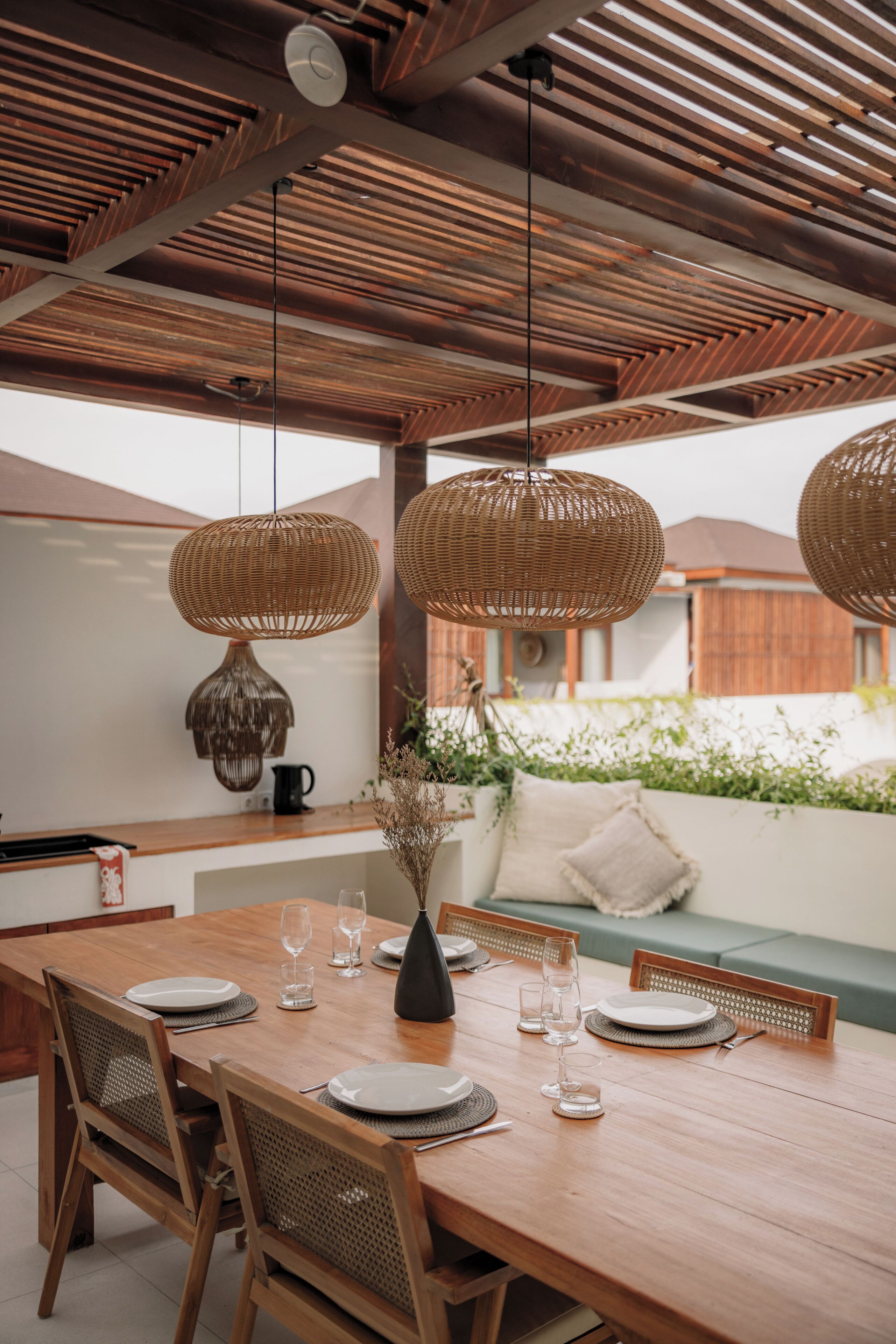 Opções para refeição ao ar livre