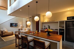 Villa Premium, pátio, vista para o jardim | Interior