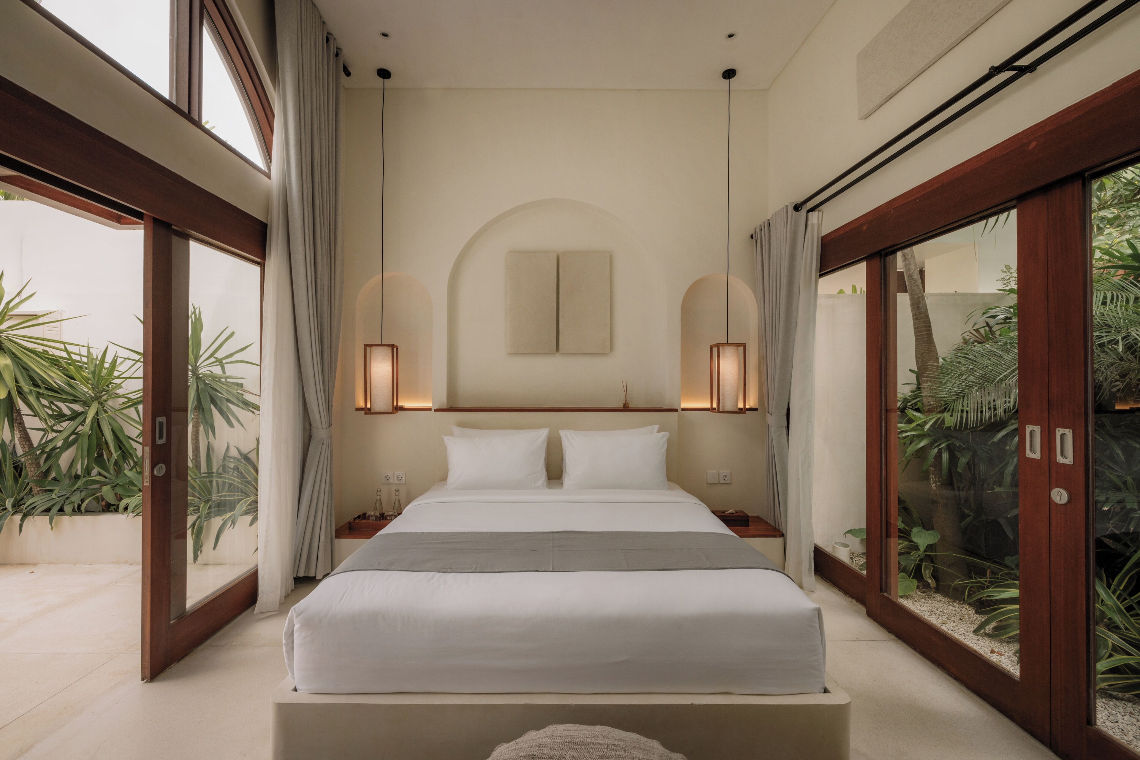 Villa Premium, 2 quartos, pátio, vista para o jardim | Internet com fios grátis 