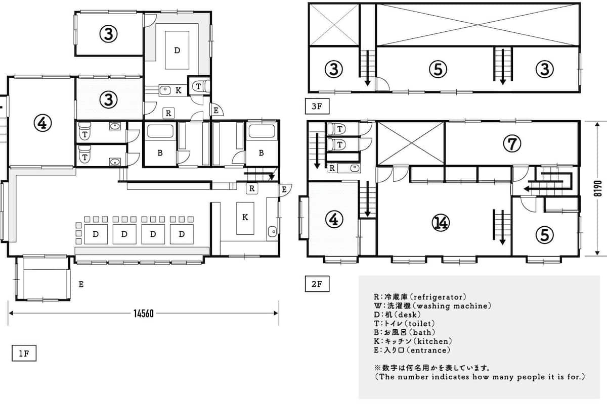 Planta do andar