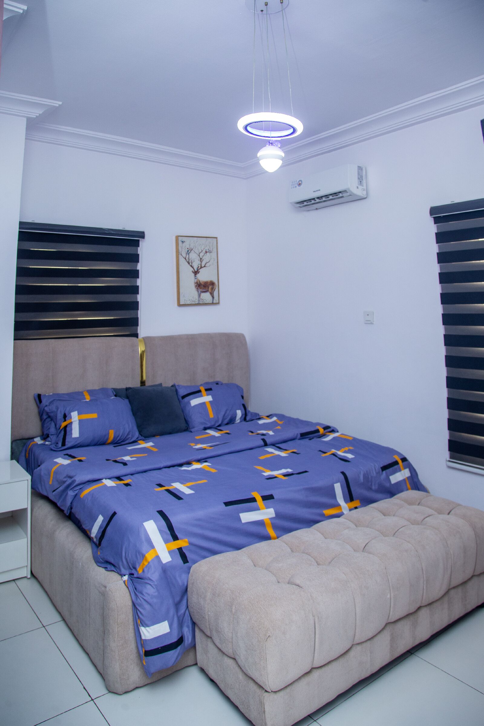 Apartamento, 2 quartos, Vista para a cidade | Cortinas/cortinados opacos, ferro/tábua de engomar, Wi-fi grátis 