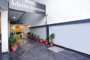 Entrada do alojamento