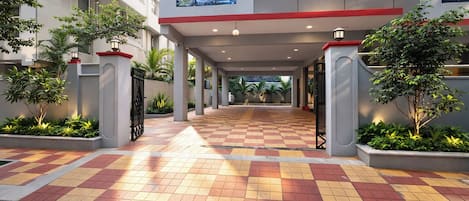 Entrada da propriedade