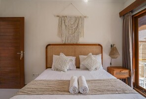 Quarto Duplo Deluxe, varanda, vista para o jardim