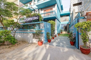 Fachada da propriedade