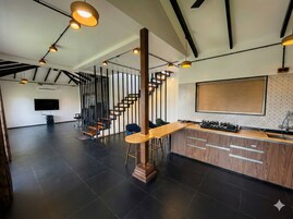 Villa Presidencial, vista para o jardim | Interior