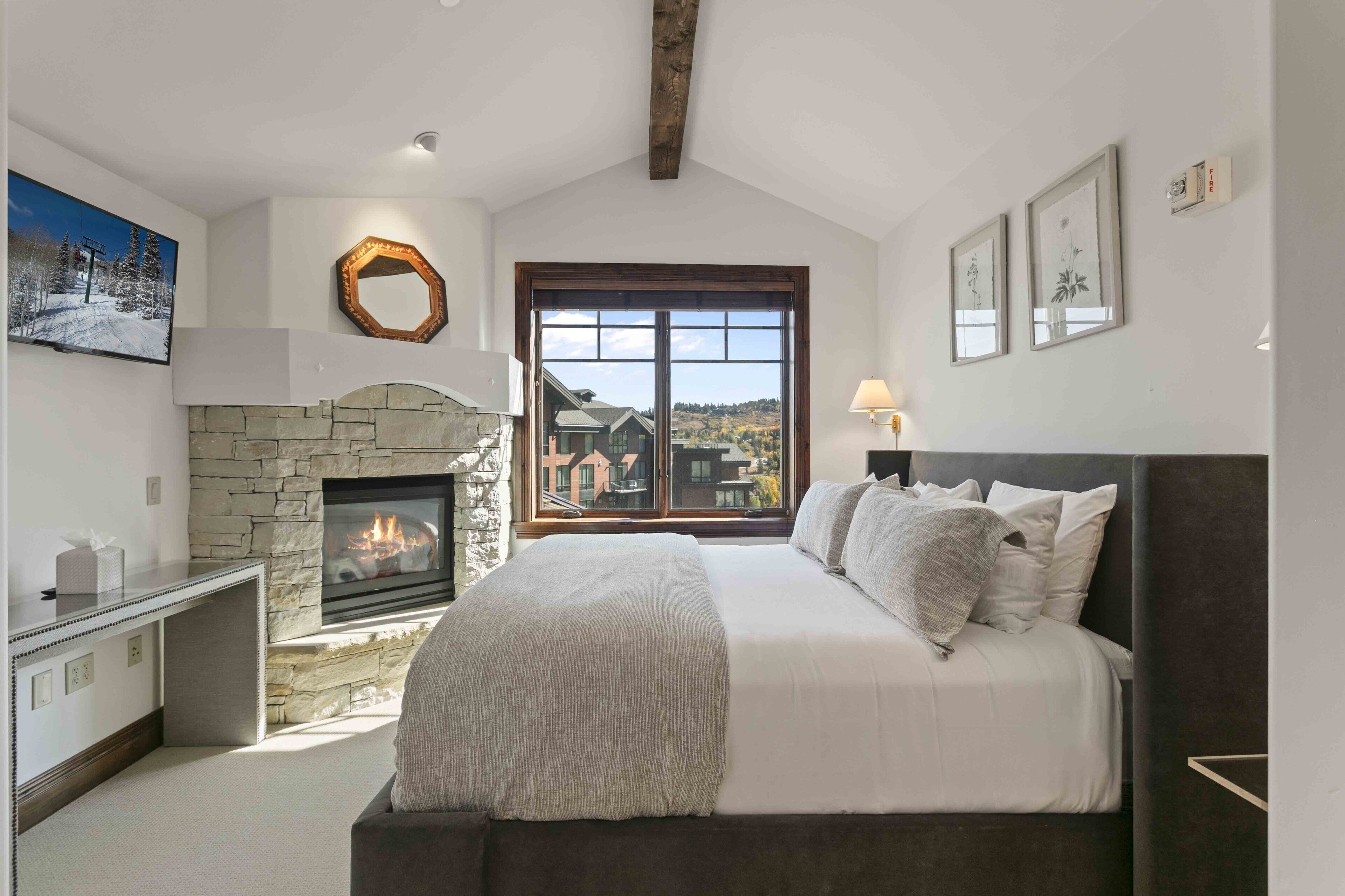 Apartamento em Condomínio Fechado, 1 quarto | 1 quarto, secretária adequada para computadores portáteis, Wi-fi grátis 