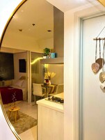 Apartamento Comfort em Condomínio Fechado, varanda, vista para a praia | Wi-fi grátis 