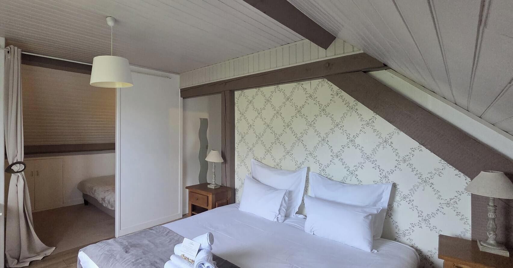 Quarto Quádruplo Familiar, várias camas, não fumadores, vista para o jardim | Wi-fi grátis 