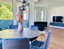 Apartamento Comfort, varanda, Vista para a cidade | Interior
