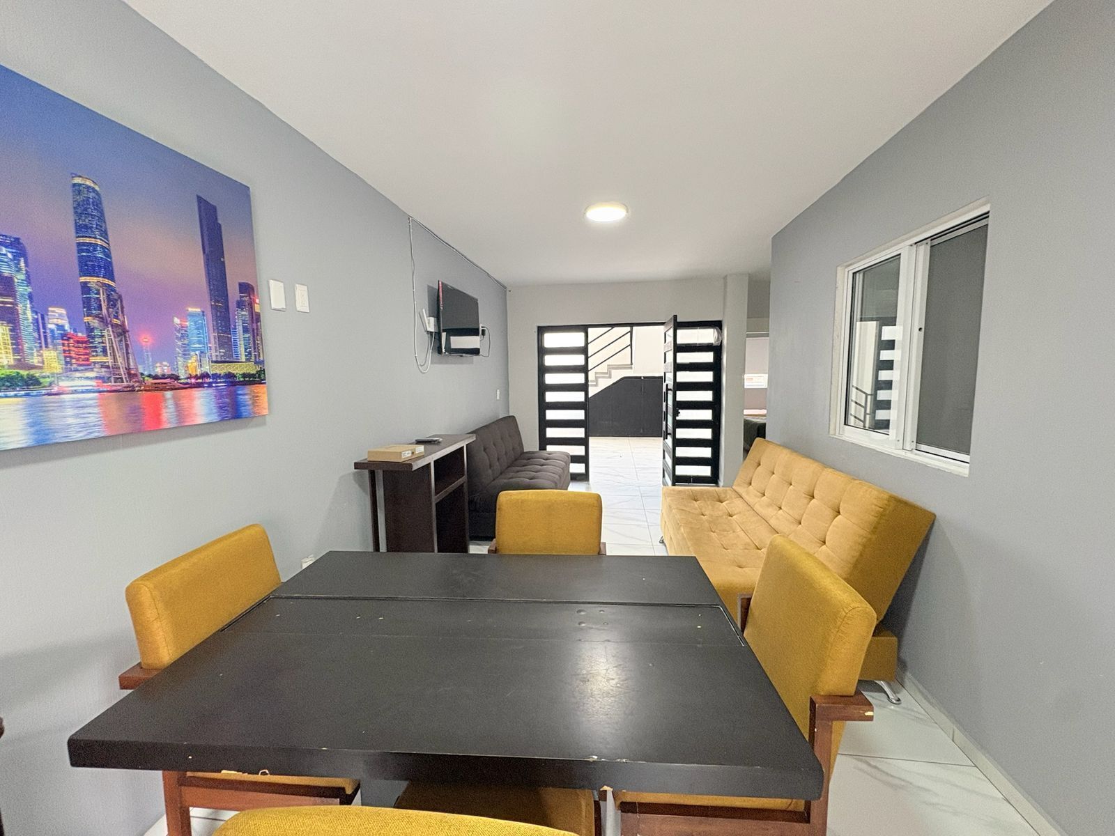 Apartamento Básico, 3 quartos, pátio, na torre | Restaurantes