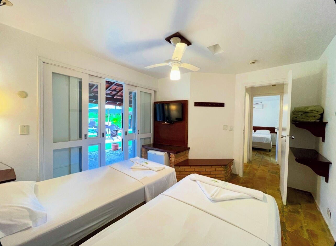 Quarto Quádruplo Exclusivo | Wi-fi grátis 