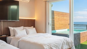 Quarto Básico, 1 quarto (Pool Villa Ocean View 102) | 1 quarto, Wi-fi grátis 