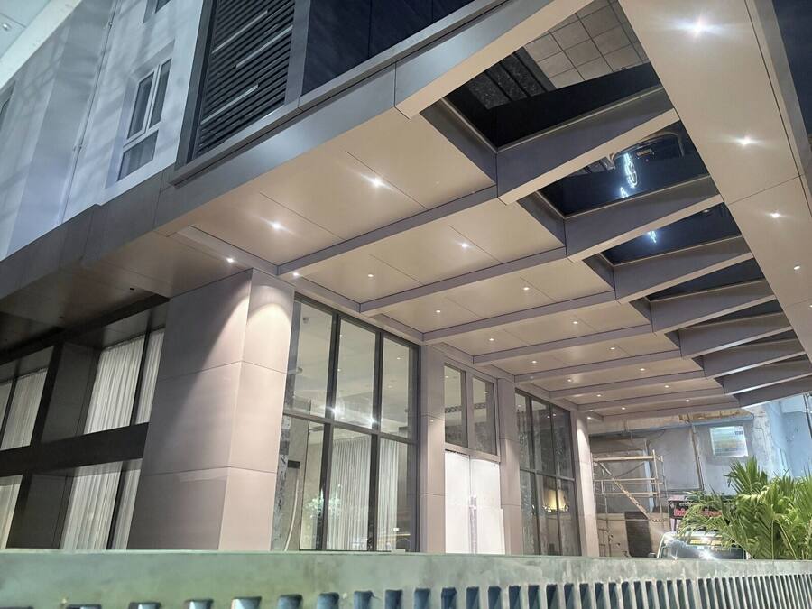 Fachada da propriedade