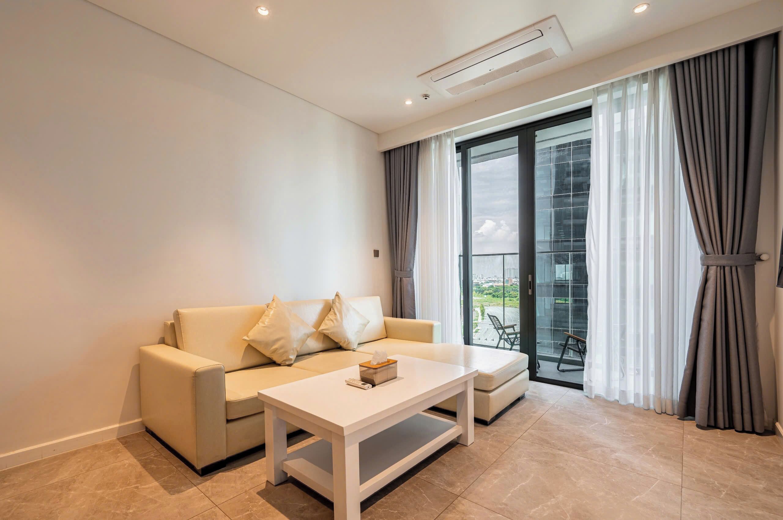 Apartamento Deluxe, 1 quarto, varanda | Vista para a cidade