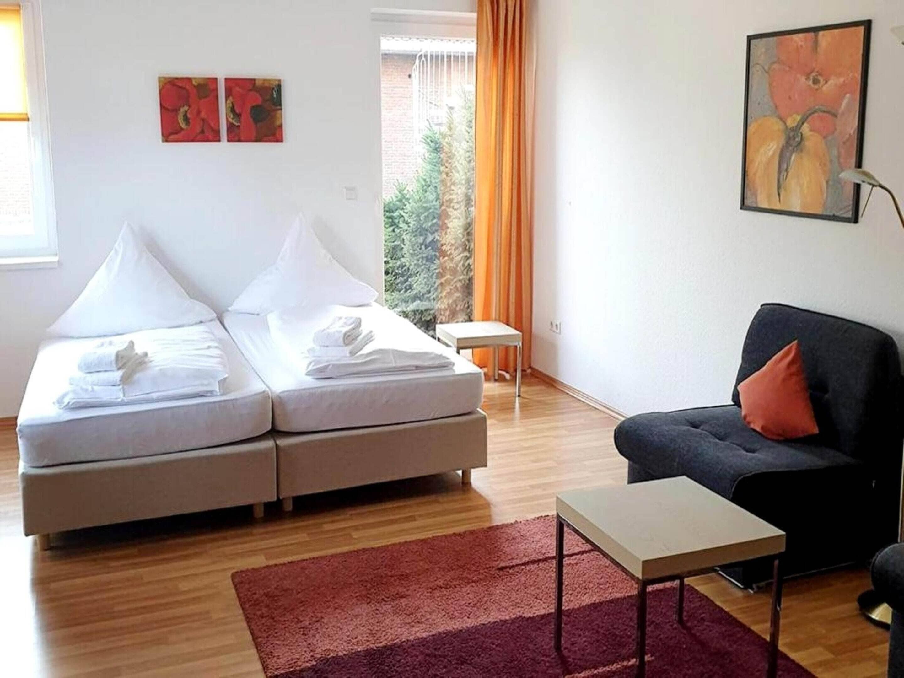Apartamento | 1 quarto, roupa de cama fornecida 
