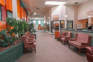 Sala de estar do lobby