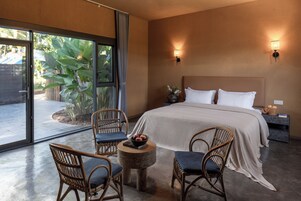 Quarto solteiro superluxo, varanda coberta