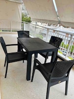 Apartamento, 3 quartos, varanda, vista para a montanha | Varanda