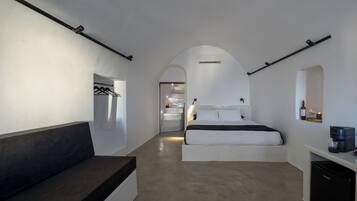 Cofre no quarto, secretária