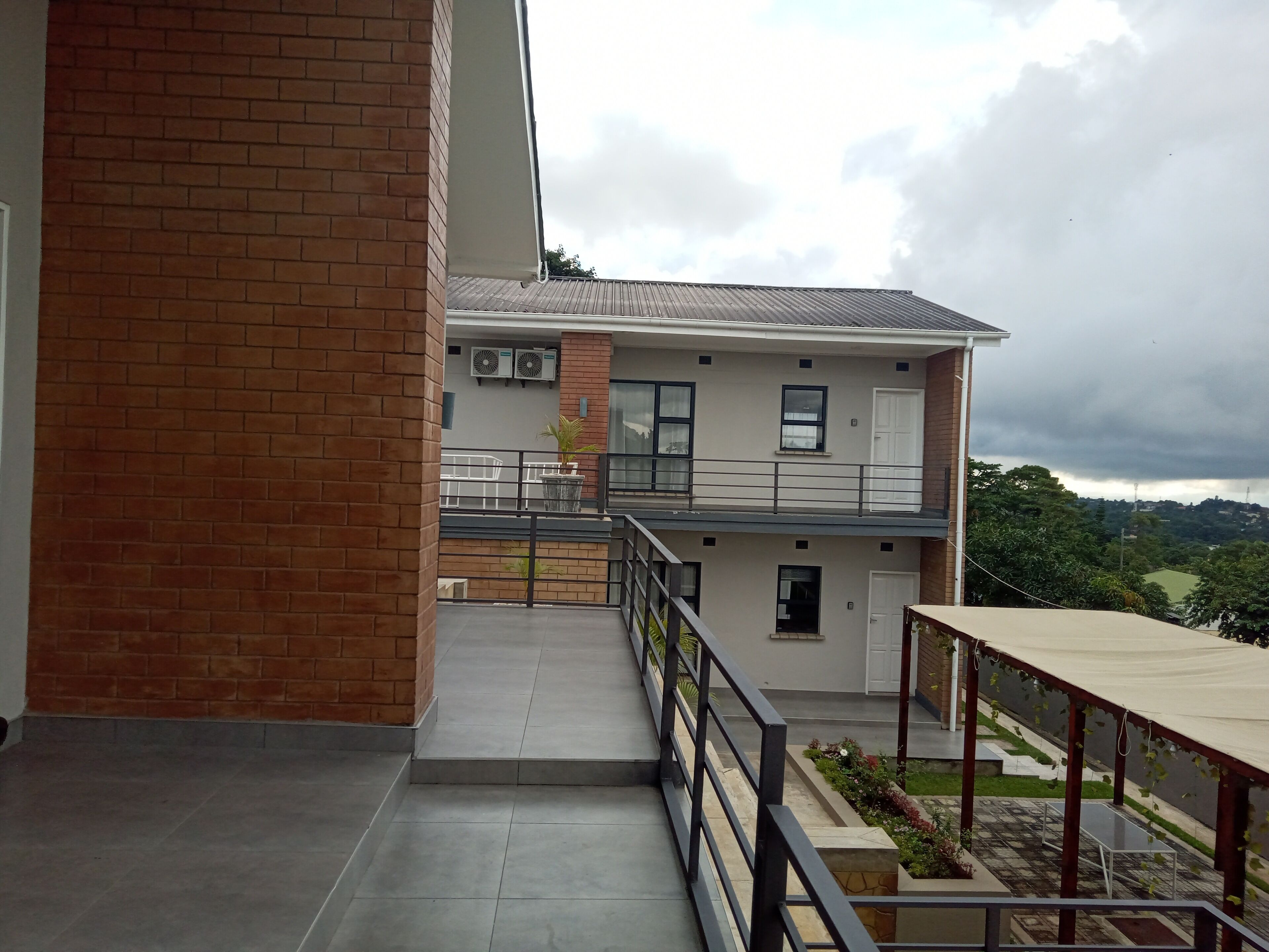 Apartamento de Luxo, pátio, Vista para a cidade | Terraço/pátio interior