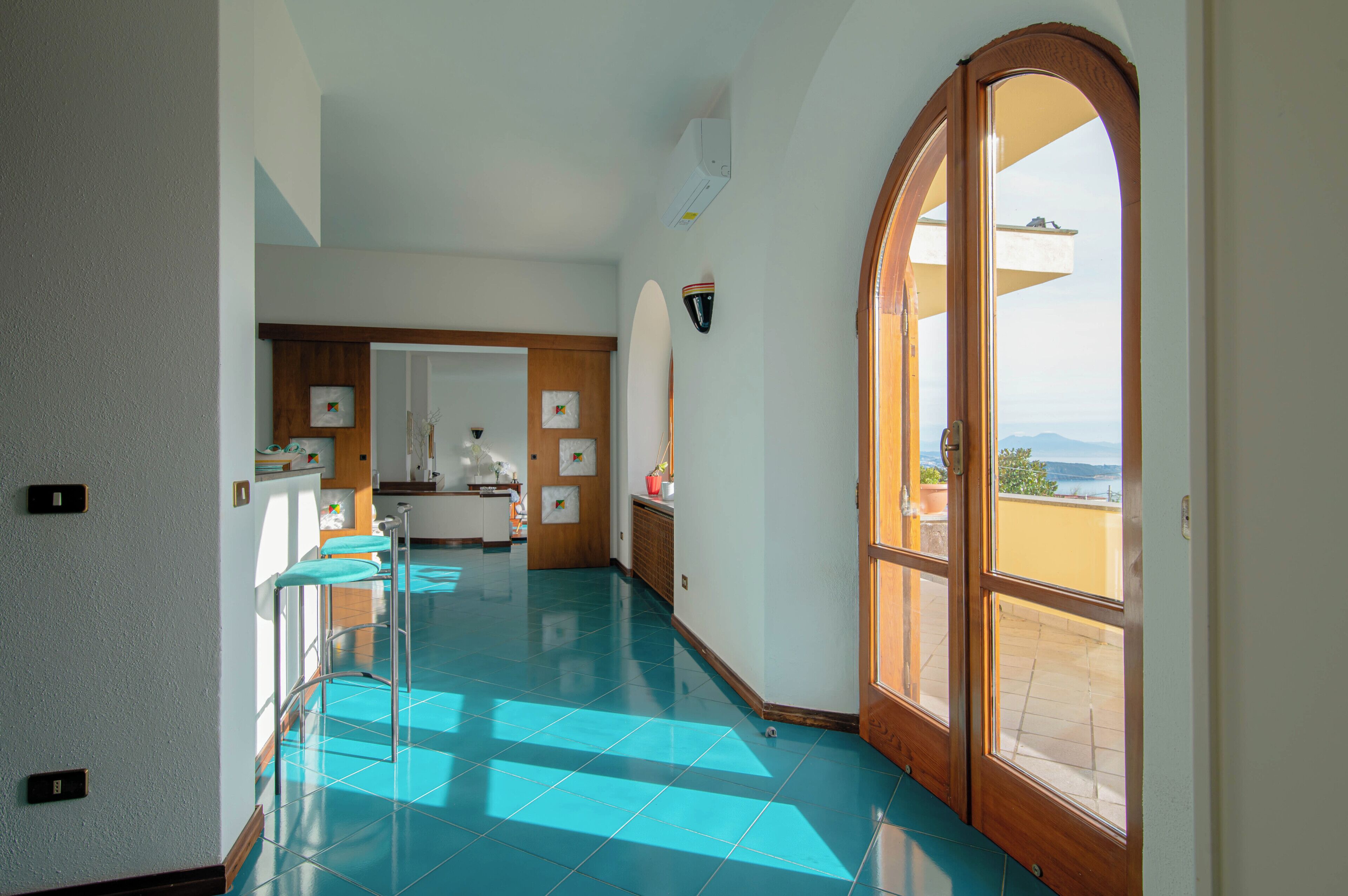 Villa, varanda, Vista para a cidade | Interior