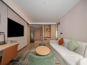 Suite Deluxe, 1 cama king-size | Sala de estar