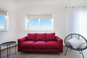 Penthouse, Vista para a cidade | Sala de estar