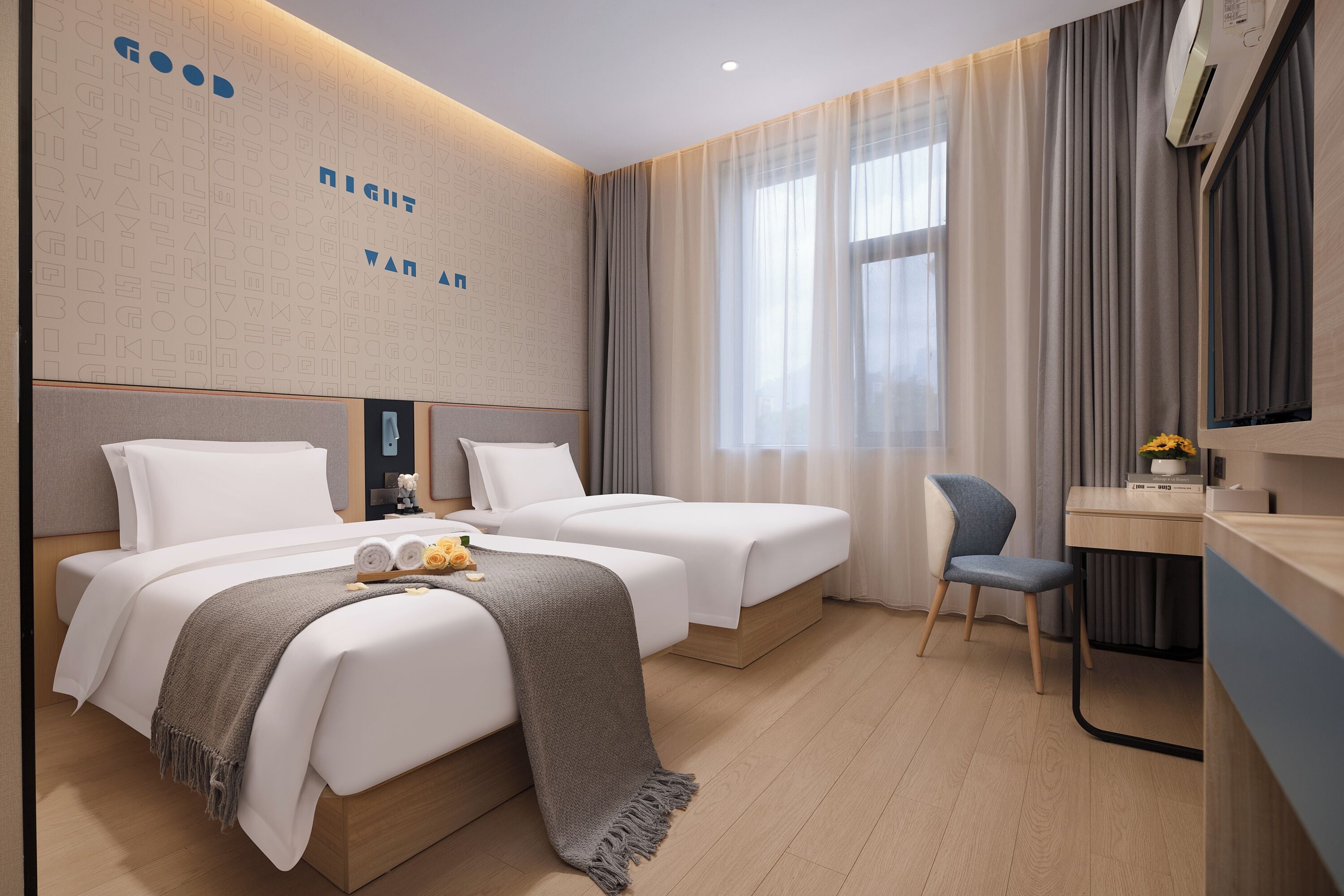 Quarto Twin Clássico | Wi-fi grátis 