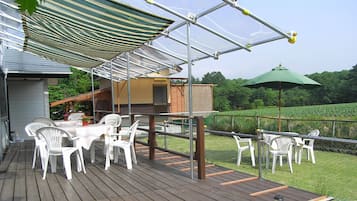 Opções para refeição ao ar livre