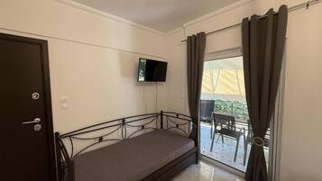 Apartamento conforto, sacada, vista para o pátio | Parte interna