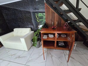 Loft, 1 quarto, fumadores, varanda | Sala