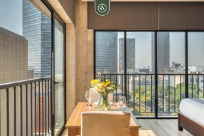 Suite-Estúdio, 1 cama de casal, kitchenette, Vista para a cidade (Juarez 56 1201) | Interior