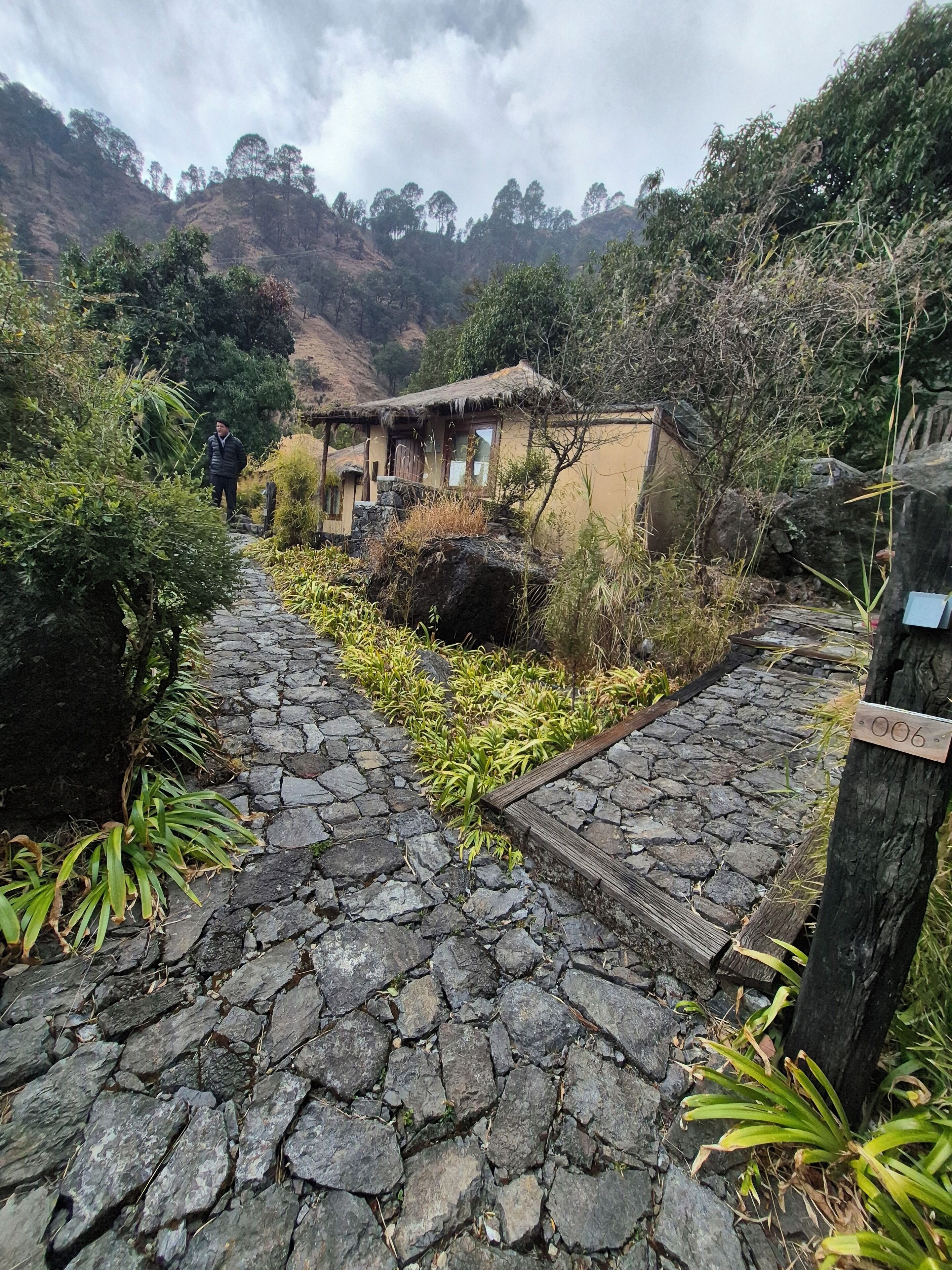 Fachada da propriedade