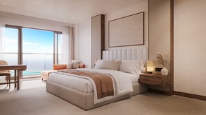 Cofre no quarto, secretária 