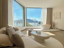 Quarto casal romântico, vista para o mar | Vista do quarto