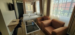 Estúdio Clássico | Wi-fi grátis, roupa de cama fornecida 