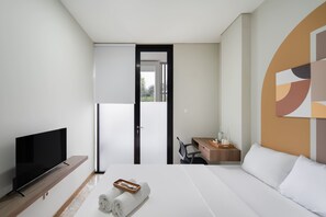 Quarto premium | Wi-Fi de cortesia, roupa de cama