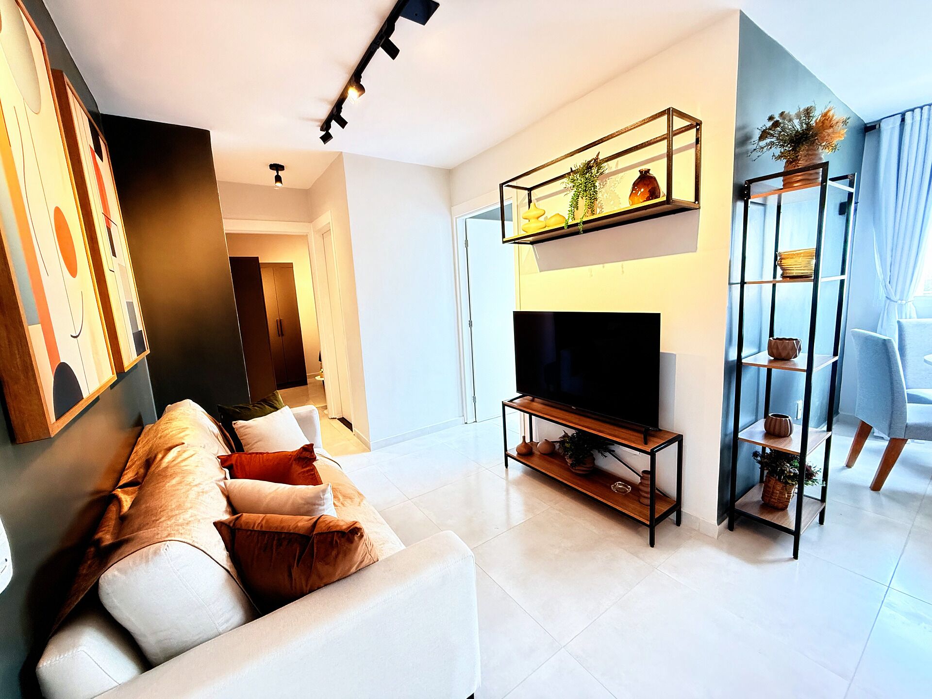 Apartamento Deluxe | Sala de estar